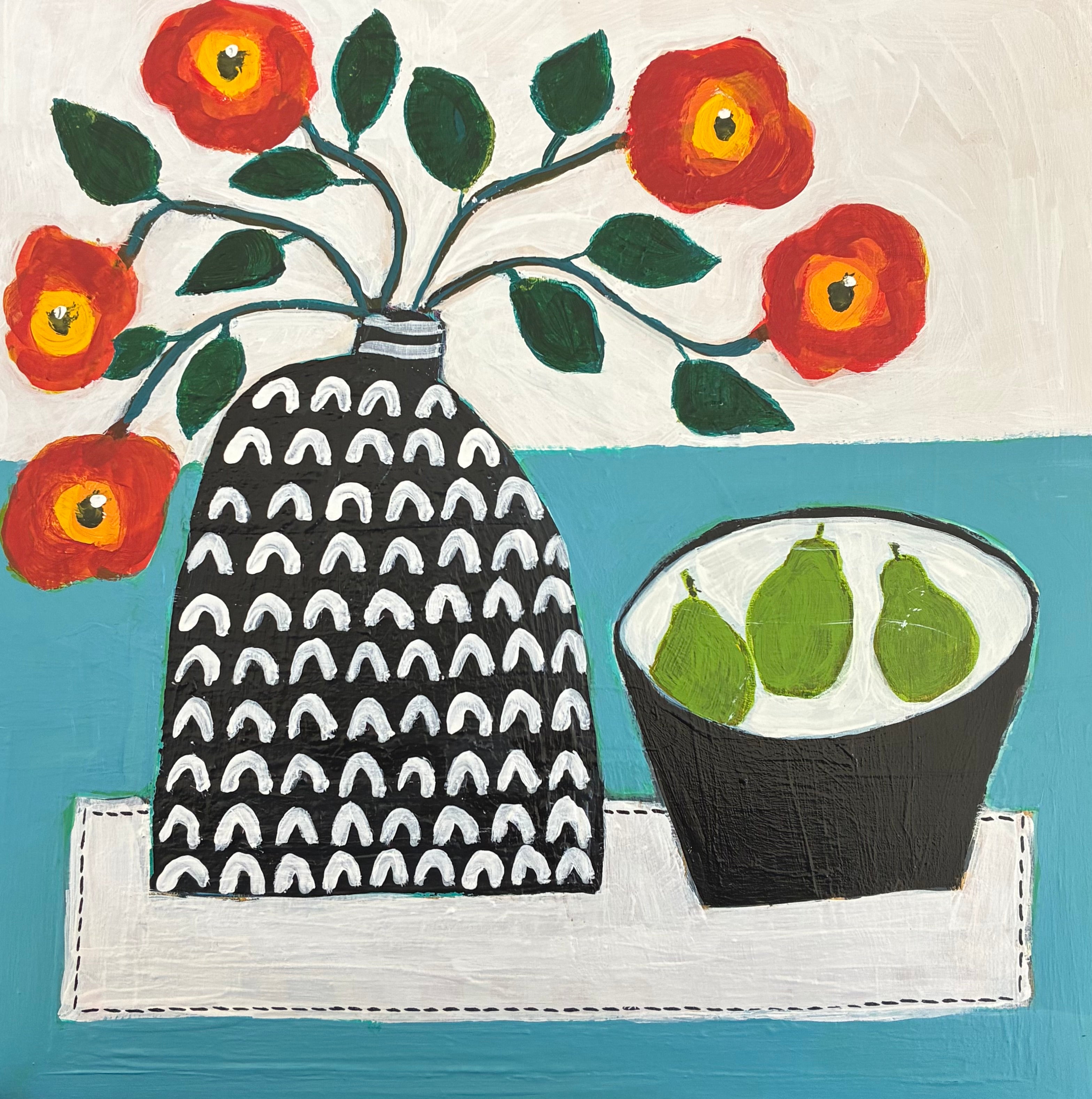 Anne Dillon 'Three pears' – Art Box Gallery Online