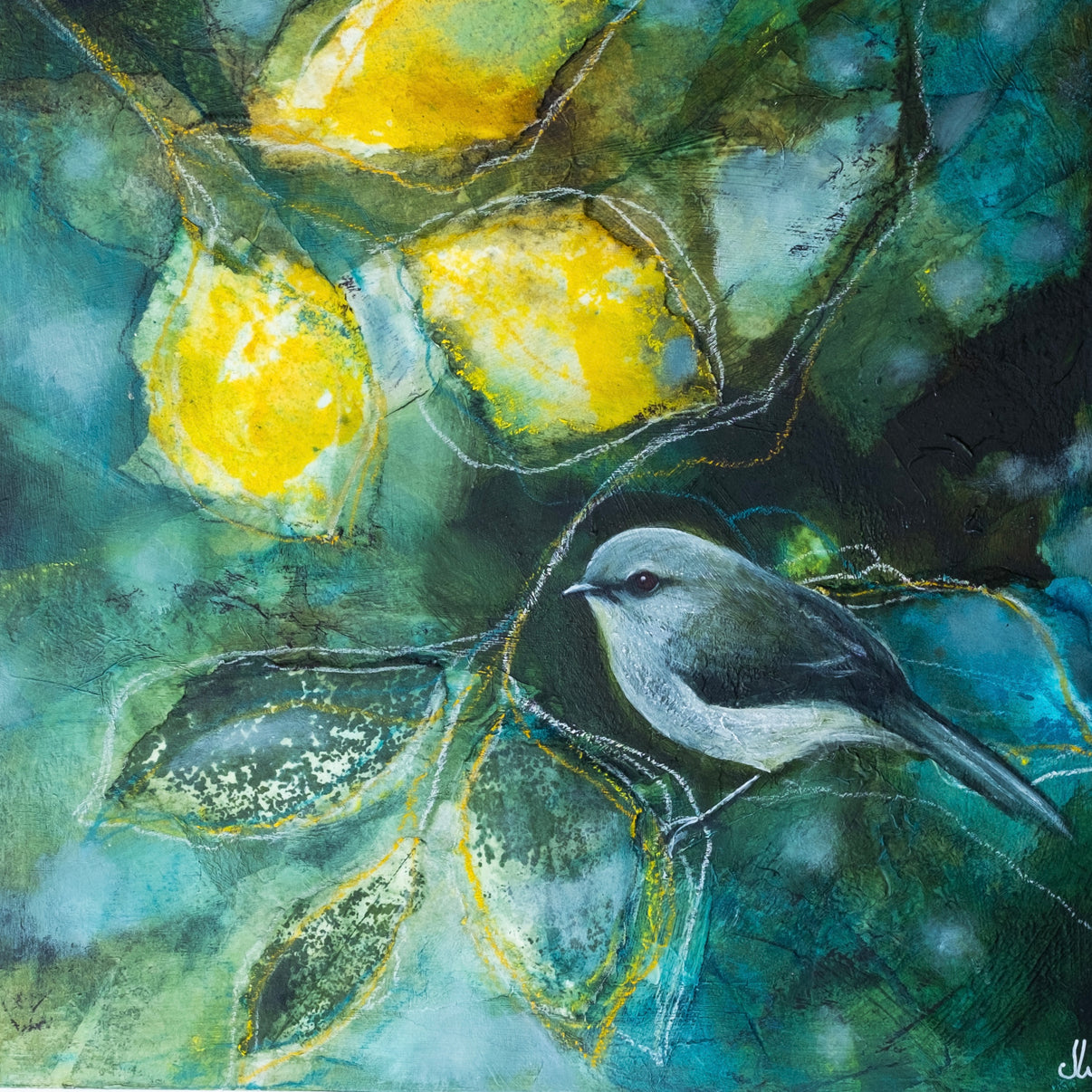 Julie Whyman 'Grey warblers song 3' – Art Box Gallery Online